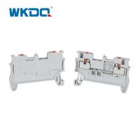 China White Feed Through Wire Push In Terminal Block 1.5mm Type With 3.5 Thickness for sale
