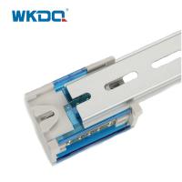 China Durable Busbar Power Distribution Terminal Cabinet , Power Distribution Box UK 207 In Grey and Blue Color for sale