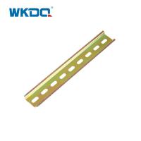 China NS 35-S Perforated Steel Din Rail 35mm For Mounting Circuit Breakers Terminal blocks for sale