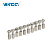 China Weidmuller Din Rail Terminal Block Accessory Fixed Brass Bridges for SAK JXB Series for sale