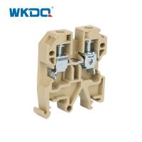 China JSAK 6EN Low Voltage Screw Connection Terminal Block Safe Contact For Creating Potential Distribution for sale