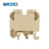 China JSAK 16EN Screw Connection Terminal Block Nickel Plated Brass Conductor for sale