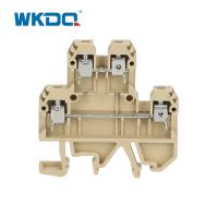 China JDK 4Q/35 Electrical Wire Terminal Blocks 4 Mm² Cross Section Light Weight for sale