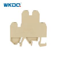 China JDK 4QV/35 Screw Connection Terminal Block Double Layer 56mm Height for sale