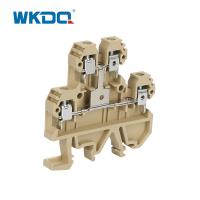 China JDK 4QV/35 Screw Connection Terminal Block Double Layer 56mm Height for sale