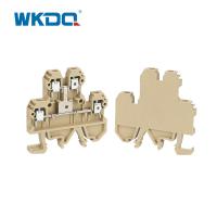China JDK 4QV/35 Screw Connection Terminal Block Double Layer 56mm Height for sale