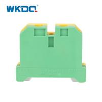 China JEK 16/35 Screw in Ground Terminal Block Connector 2 Way Earth Protective Durable Nylon PA66 Standard High Quality Green for sale