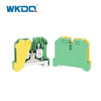 China JEK 16/35 Screw in Ground Terminal Block Connector 2 Way Earth Protective Durable Nylon PA66 Standard High Quality Green for sale