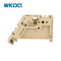 China JEW 35  Screw Terminal Block Connector End Clip Bracket For Din Rail Mounted Weidmuller for sale