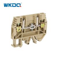 China JWTL 6/1S Weidmuller Electrical DIN Mounting Screw Current Test Disconnect Terminal Blocks for sale