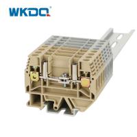 China JWTL 6/1S Weidmuller Electrical DIN Mounting Screw Current Test Disconnect Terminal Blocks for sale
