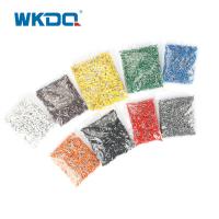 China VE4009 4.0mm² Insulated 16.5mm Tail Boot Wire End Ferrules Quick Insertion Terminal For Stranded Wire for sale