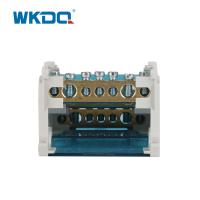 China Compact 4 Pole Power Distribution Block Box UK 407 Customized Logo Available for sale