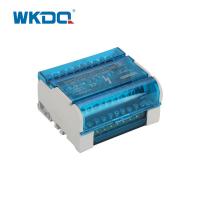 China UK 411 Rail Mounted Power Distribution Terminal In Grey And Blue Color for sale