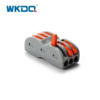 China 3 pin Push In Wire Connectors 222-423 Type electrical terminal block for sale