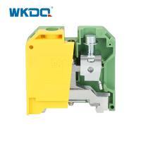 China JEK 35/35 Modular Screw Down Terminal Block EK Screw Earth Grounding 16.2mm Wide for sale