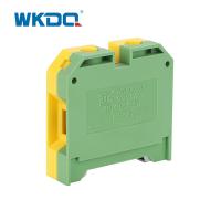 China JEK 35/35 Modular Screw Down Terminal Block EK Screw Earth Grounding 16.2mm Wide for sale