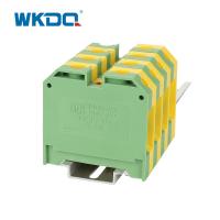 China JEK 35/35 Modular Screw Down Terminal Block EK Screw Earth Grounding 16.2mm Wide for sale