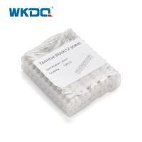China 12 P Plastic X3 PVC Screw Terminal Block Strips For 10 Amp Power Cables Choc Block Cable Joiner for sale
