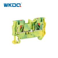 China JPT 4-PE Push In Terminal Block Earth Grounding Front Entry Protective  IEC 60947-7-1 Standard for sale