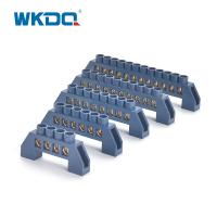 China Neutral Link Terminal Block Screw Type Busbar For Electronic Circuits Machines for sale