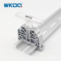 China Anti Flaming 35mm Din Rail End Clamp Din Rail End Bracket for sale