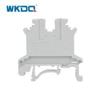 China Nylon PA66 2.5mm Screw Din Rail Terminal Block 800V 32A for sale