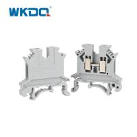 China Nylon PA66 2.5mm Screw Din Rail Terminal Block 800V 32A for sale