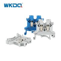 China Nylon PA66 2.5mm Screw Din Rail Terminal Block 800V 32A for sale