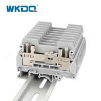 China JERTK/S Din Rail Screw Terminal Block 6mm2 Test Disconnect Terminal Block for sale