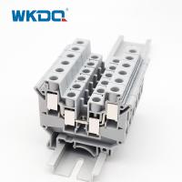 China Plastic Screw Clamp Terminal Blocks Din Rail Types Fuse JUK 2.5mm for sale
