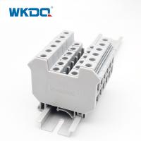 China D-JUDK 10 End Cover/End Plate Grey Nylon For Screw Terminal Block For Electrical Machine Control for sale