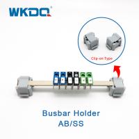 China AB SS PA66 Terminal Bus Bar Holder Flame Resistant for sale