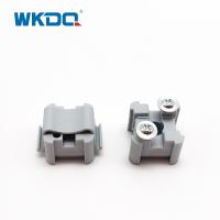 China AB SS 2 Nylon 66 Terminal Busbar Holder Grey Flame Resistant for sale