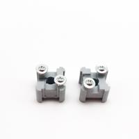 China AB SS 2 Nylon 66 Terminal Busbar Holder Grey Flame Resistant for sale