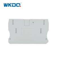 China D-JPT 16 Terminal Block End Cover Plate Cap PA66 Anti Flamming for sale
