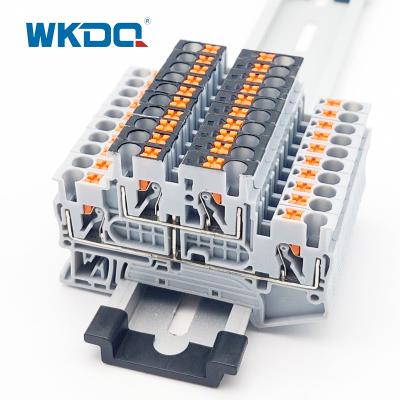 China High Quality Grey JPTTB 2.5-PV  Push in Universal  Terminal Block Ce Certified for sale