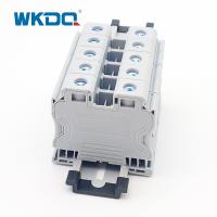 China JUT 35 Din Rail Screw Installation Universal Terminal Blocks 125A Hex Scoket for sale
