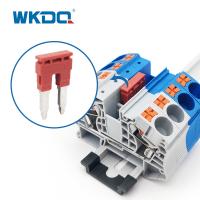 China FBS 2-12 Jumper Push In Bridge Terminal Block JPT 16 For Spring for sale
