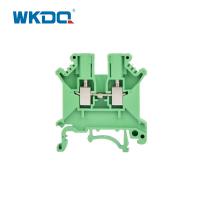 China Din Rail JUK 3N Screw Electrical Terminal Block 10AWG Vibration Resistant for sale