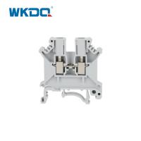 China Din Rail JUK 3N Screw Electrical Terminal Block 10AWG Vibration Resistant for sale