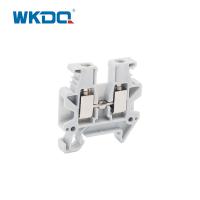 China 2.5 Mm² Screw Terminal Block For Din Rail 15 Mm Width for sale
