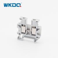 China 2.5 Mm² Screw Terminal Block For Din Rail 15 Mm Width for sale