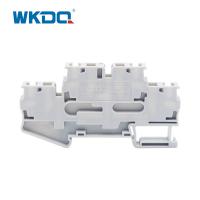 China JSTTB 4 Spring Terminal Block Connector Grey Color High Grade Two Conductors for sale