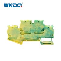 China STTB 4 - PE Spring Terminal Block Clamp Ground 4mm2 Multi Level for sale