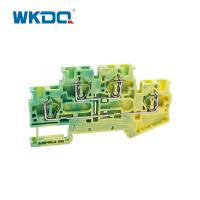 China STTB 4 - PE Spring Terminal Block Clamp Ground 4mm2 Multi Level for sale
