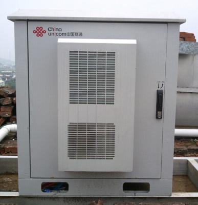 China DDTE017 Outdoor Telecom Shelter With Air Conditioner, IP55, Outdoor Telecom Enclosure for sale