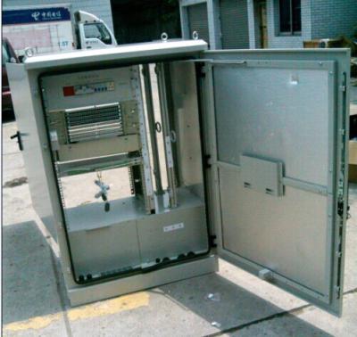 China IP55 Outdoor Telecom Shelter, Network Cabinet, Network Enclosure for sale