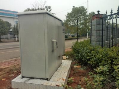 China Outdoor Street Cabinet, With Separated Battery Compartment And Equipment Compartment for sale