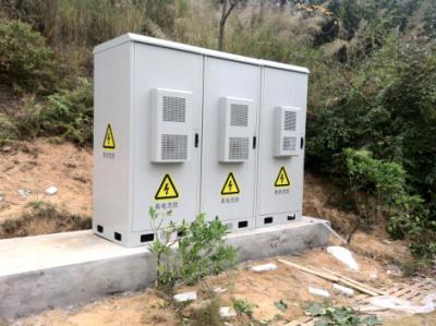 China IP55 Outdoor Integrated Telecom Cabinet, Enclosure, Rack, Shelter, With Cooling Solutions for sale